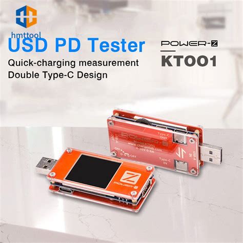Power z USB PD Tester MFi Identification PD Decoy Instrument กระแสดจตอล โวลต Type C KT001