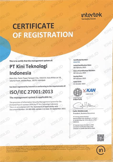 Apa Manfaat Sertifikasi Iso 27001 Kini Blog