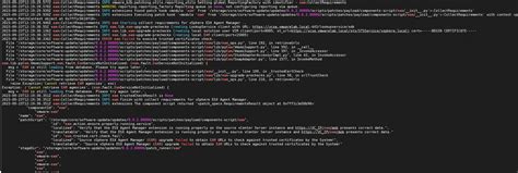 Upgrade Pre Check States Source Esx Agent Manager Configuration Contains Urls That Are Not