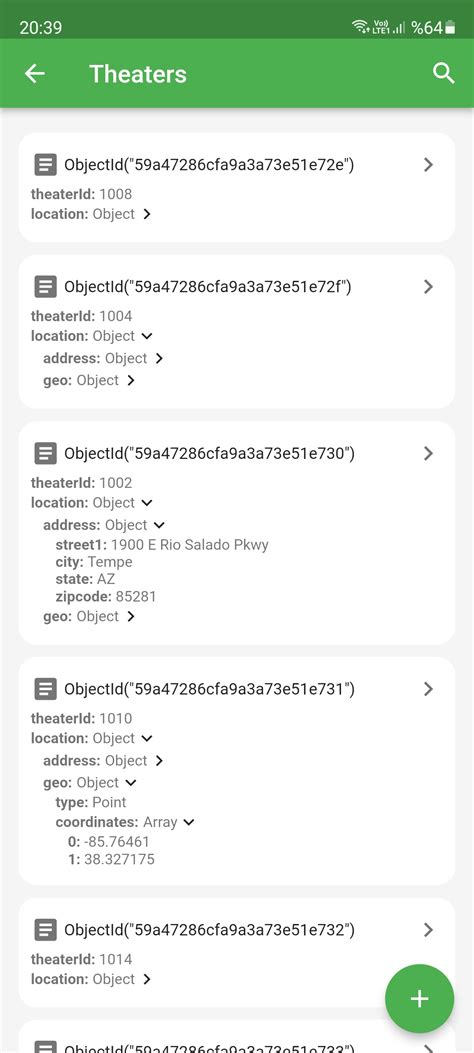 mongodb client built with flutter