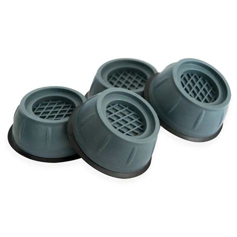 Антивібраційні підставки для пральної машини Shock Pad 4шт Сірі антивібраційні ніжки під