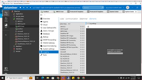 Element Creation Dataminer Dojo