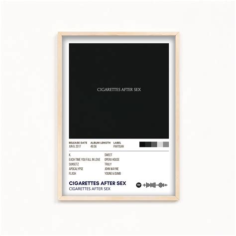 Cigarettes After Sex By Cigarettes After Sex Album Poster The Mortal Soul