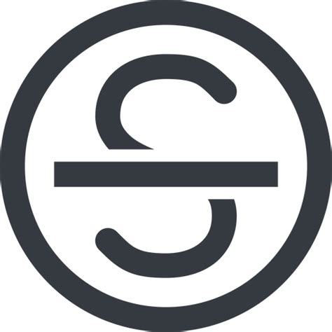 Strikethrough Wide Icon By Friconix Fi Cwluxl Strikethrough Wide Line Wide Circle Text Type