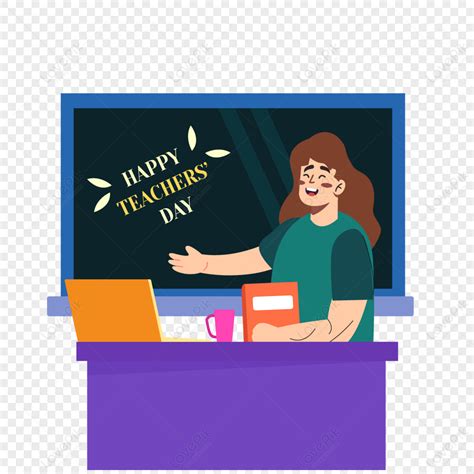 손으로 그린 교사 만화 교사의 날 수업 집 일러스트 책 일러스트 학교 일러스트아름다운세계 Png 일러스트 무료 다운로드 Lovepik