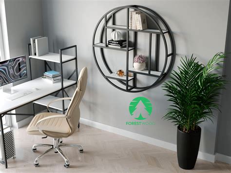 Настінна полиця для книг в стилі лофт з ДСП продаж ціна у Києві Книжкові шафи й полиці від