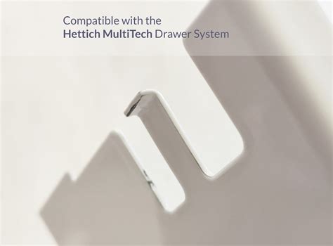 Hettich Multitech Drawer Front Connector Fixing Bracket Replacement Kit 3d Printed 08855 08856