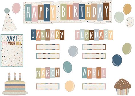 Everyone Is Welcome Happy Birthday Mini Bulletin Board Mcgregors