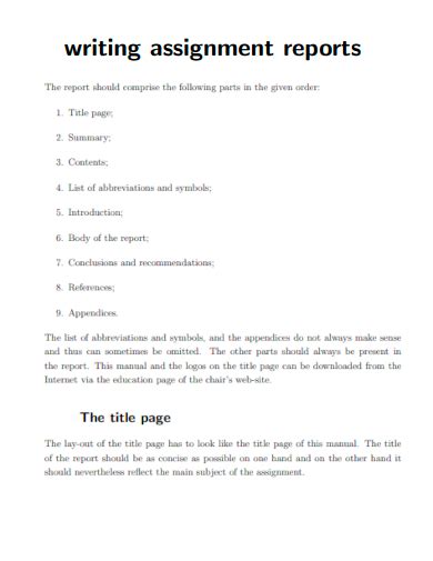 Free 33 Report Writing Samples In Pdf
