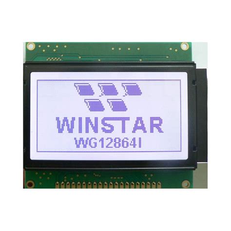 Lcd Dot Matrix Display Module Winstars 128x64 Dot Matrix Lcd Display