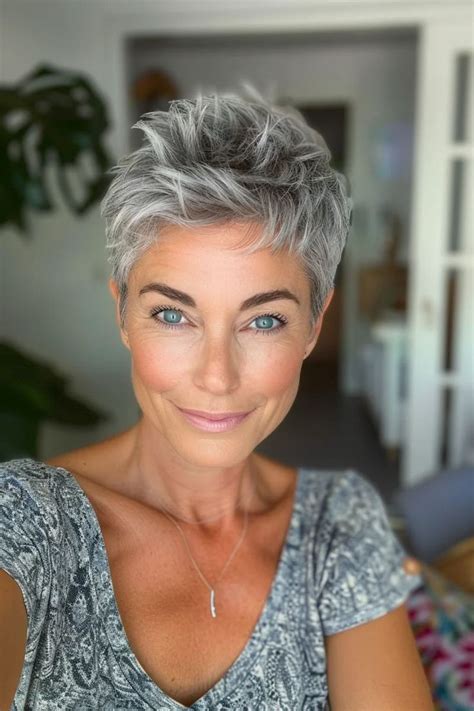 15 Low Maintenance Tousled Pixie Cuts Ideal For Mature Women