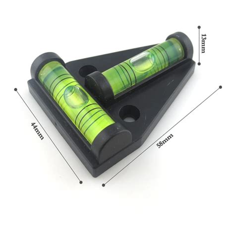 Measuring Tool Spirit Level Measurement Instrument Triangular Plastic