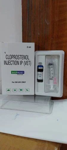 Cloprostenol Injection Vet Packaging Size 2 Ml At ₹ 1000 Month In Ambala
