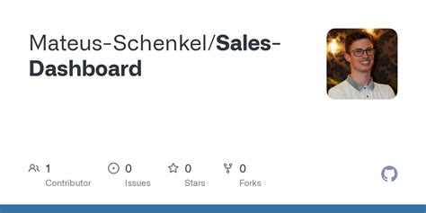GitHub Mateus Schenkel Sales Dashboard