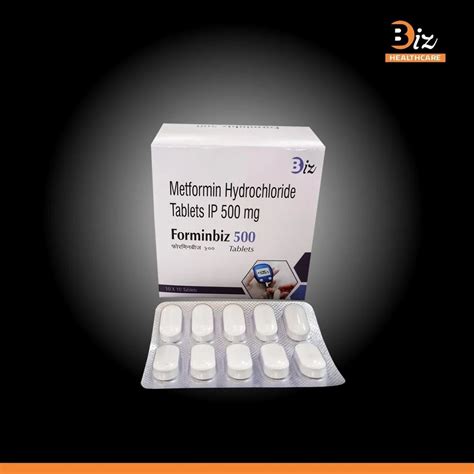 Metformin Hydrochloride 500 Mg Tablet At ₹ 70 Box Metformin Tablets