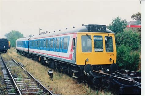 Rail Photo Dmu Class 117 L411 51346 51388 Parked Sheringham 2995 £1