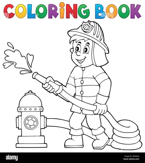 Firefighter Helmet Coloring Pages 2025