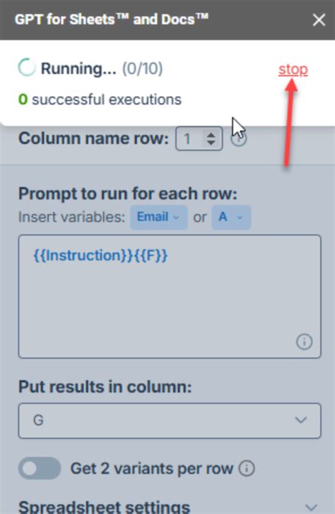 Bulk Ai Tool Issues Gpt For Sheets Gpt For Work Documentation