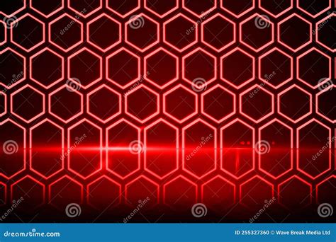 Abstract Technology Background Stock Illustration Illustration Of