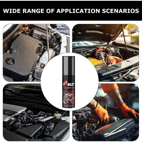 Car Engine Belt Degrease Spray Noise Lubrication Sound Reduction