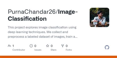 Github Purnachandar Image Classification This Project Explores Image Classification Using