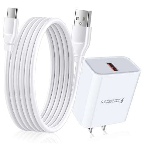 Type C Charger Block Haoano Qc W Usb Wall Charger Charging Block Usb A To C Charger With