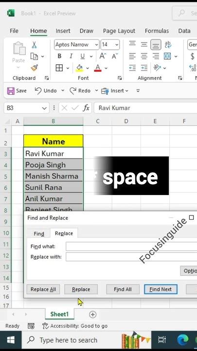 how to remove last name in excel focusinguide exceltips tutorial