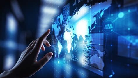 Business And Marketing Strategy Dashboard Data Analysis Control Panel