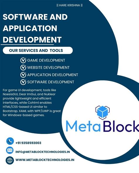 Gamedevelopment Gaming Softwaredevelopment Metablocktechnologies Metablock Technologies
