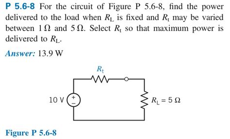 Solved P For The Circuit Of Figure P Find The Chegg Com