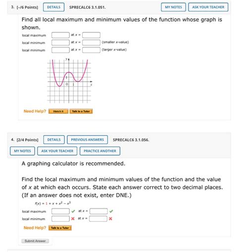 Solved 3 6 Points Details Sprecalc6 31051 My Notes