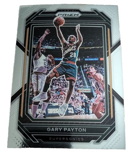 2023 Panini Silver Prizm 283 Gary Payton Seattle Supersonics