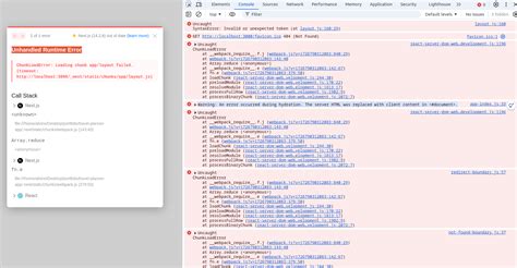 html why am i getting an uncaught syntaxerror that leads to