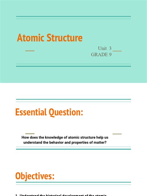 Chapter 3 Atomic Structure Pdf Atoms Energy Level Chapter 3 Atomic Structure Pdf Atoms Energy Level