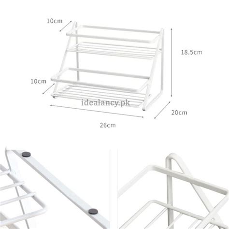 Tier Spice Rack Shelf Kitchen Idealancy