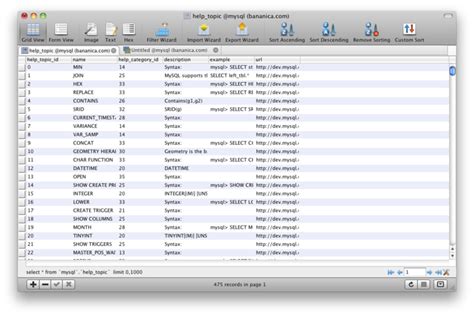 Geek Stuff First Look At Navicat 9 For Mysql Mac Os X Version