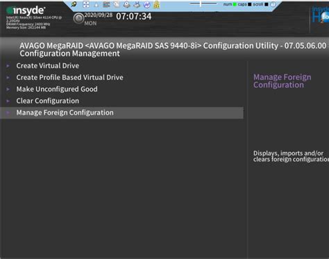 Importing Raid Configuration 9440 8i Fusioncube 1000h And 1000d 60