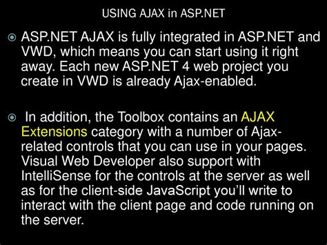 Aspnet Ajax Ppt Download