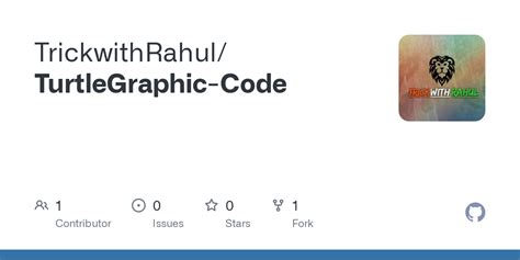 Github Trickwithrahulturtlegraphic Code