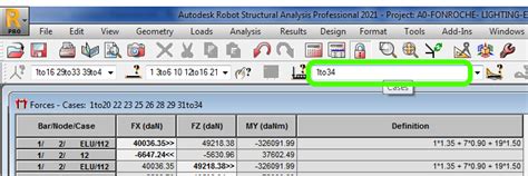How To Display The Envelope Of Internal Forces Or Reactions For A