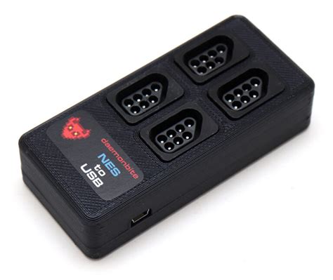 NES X4 Controllers To USB Adapter DaemonBite