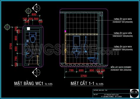 166 WC Layout Plan And Elevations Details CAD Drawings Download
