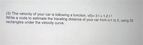 Solved Problem You Are Programming MATLAB To Find Out The Chegg