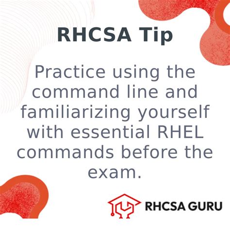 A Crucial Tip For Your Rhcsa Exam Regular Practice With Command Line Operations Will Help