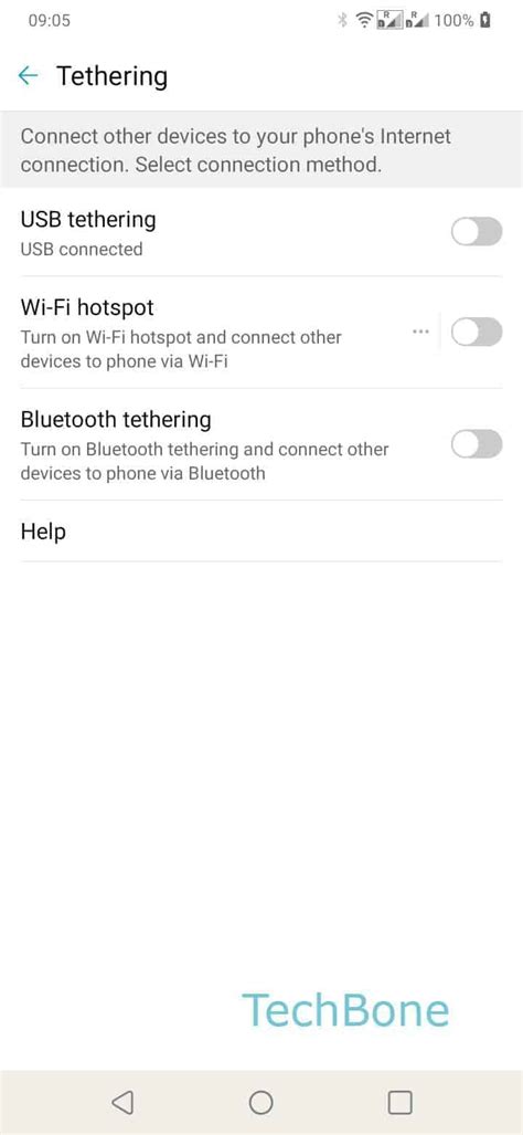 How To Enable Or Disable Usb Tethering Lg Manual Techbone