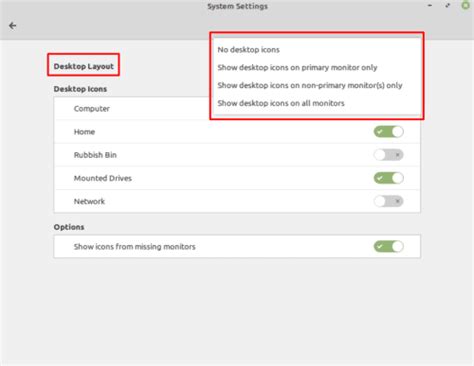 Linux Mint How To Configure Your Desktop Icons Technipages