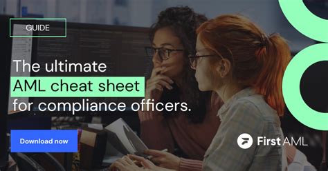 First Aml On Linkedin The Ultimate Aml Cheat Sheet For Compliance Officers And Teams