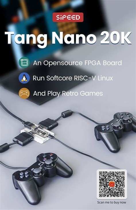 New Tang Nano 20k 20k Luts 64mbits Sdram Breadboard Friendly Able