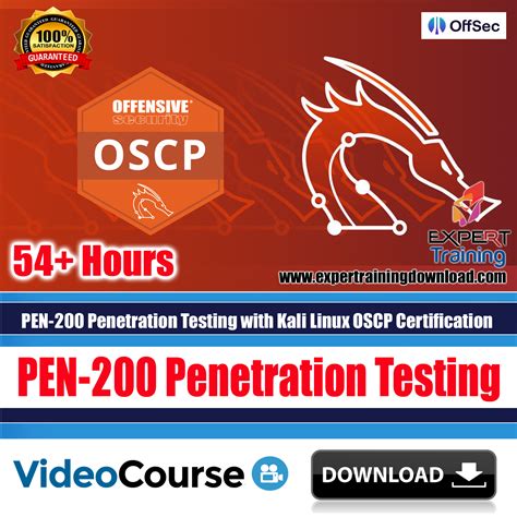 Pen 200 Penetration Testing Certification With Kali Linux Expert