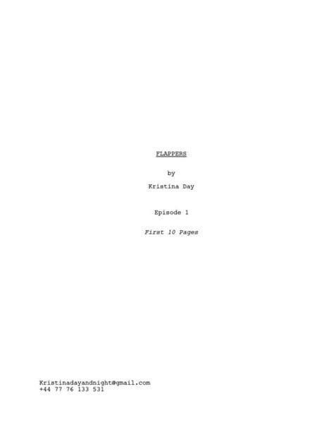 Shrek Script 1